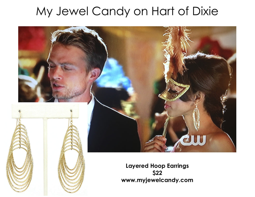 Layered hoop earrings gold store