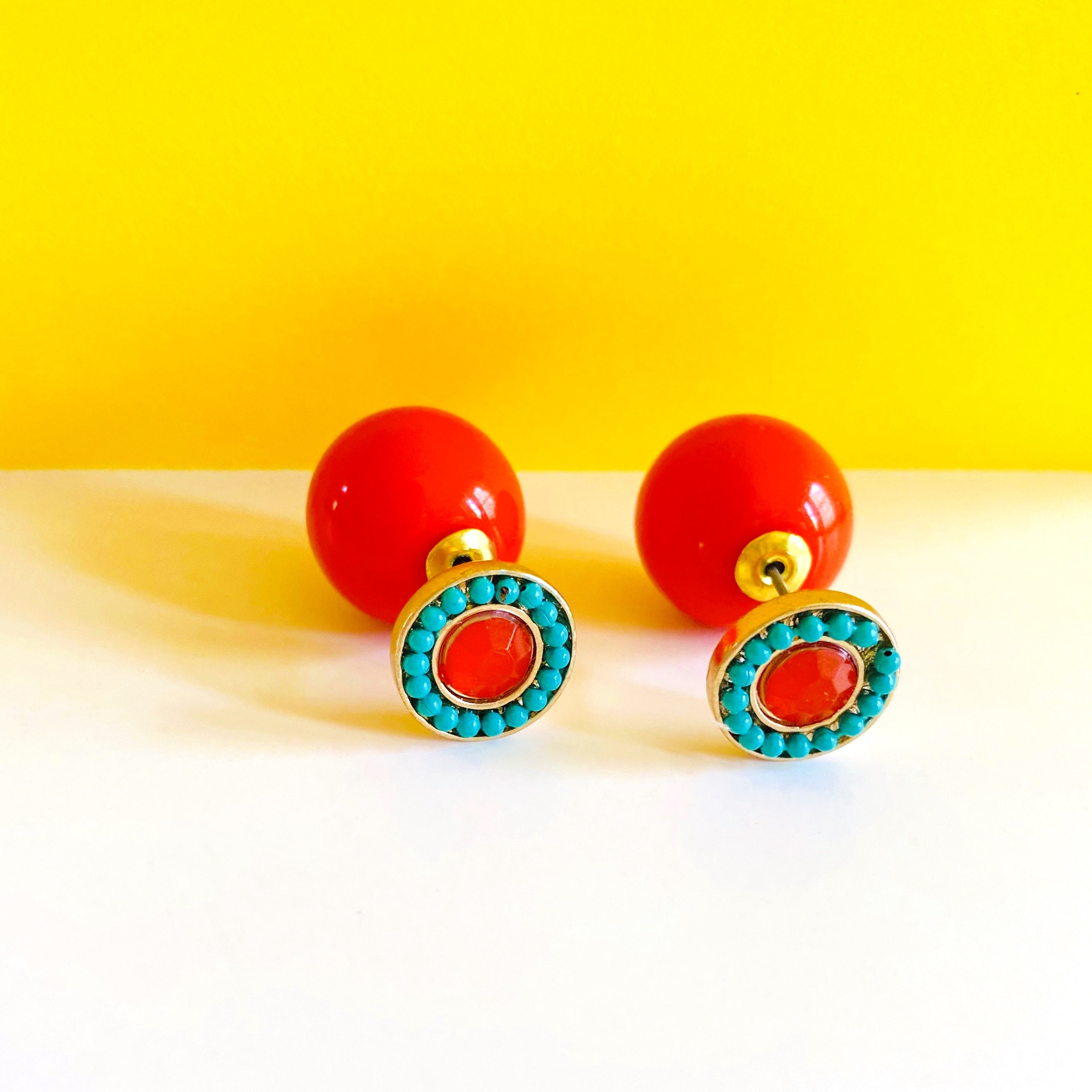 Double Sided Earrings 360 Earrings – Jewel Candy