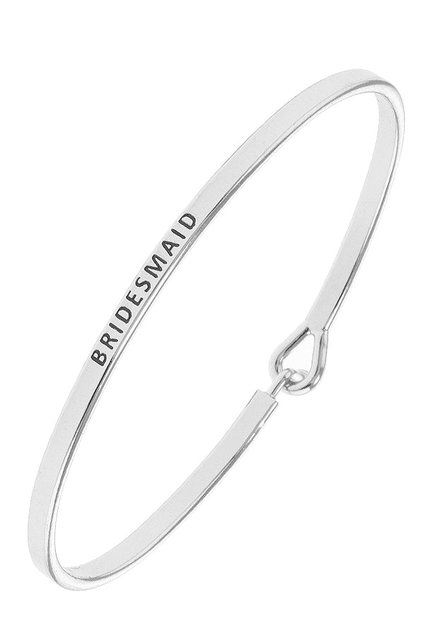 Bridesmaid Bangle Bracelet Jewel Candy