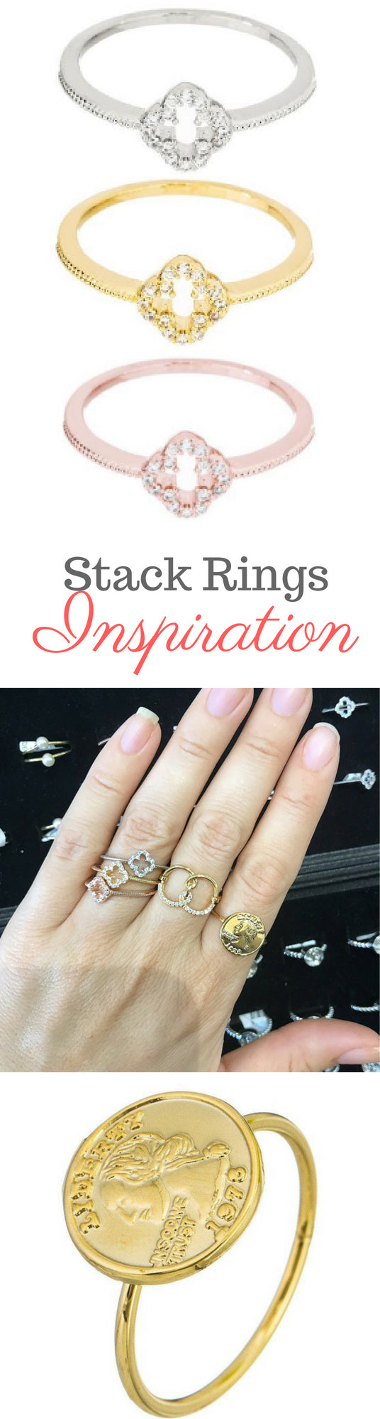 💍Cute Stack Rings💍 – Jewel Candy