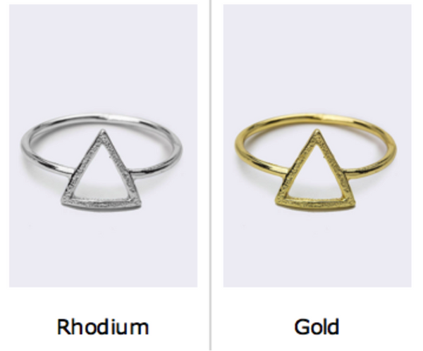 Simply Tri Delta Ring – Jewel Candy